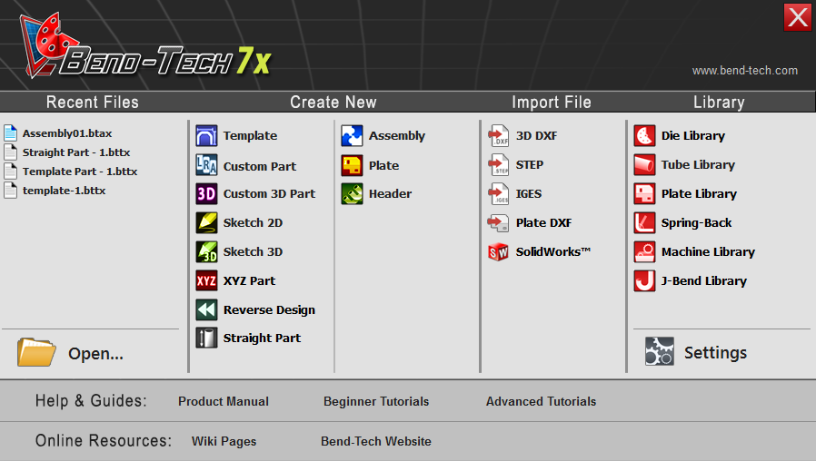File:Task menu.png - Bend-Tech 7x Wiki